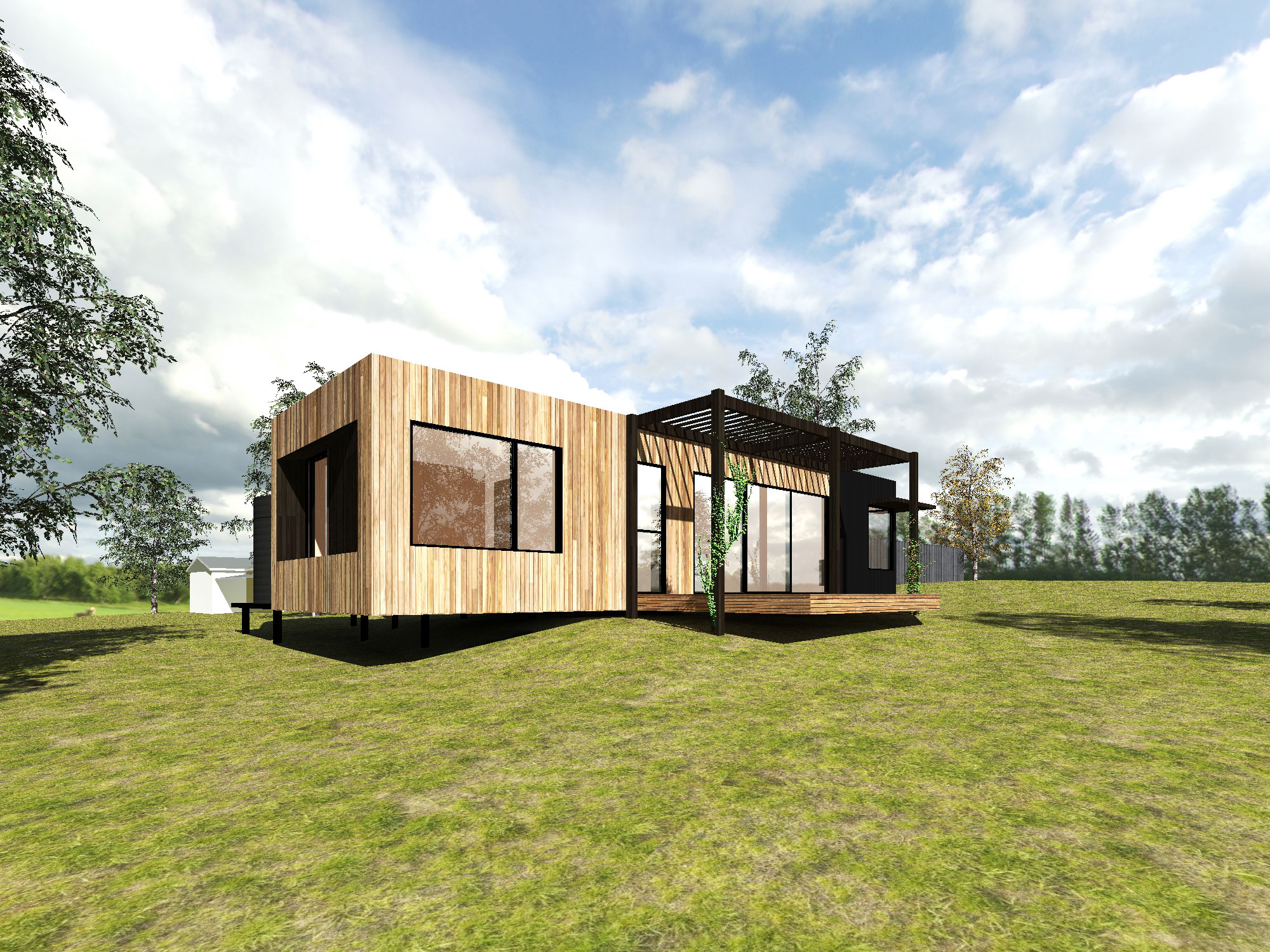 Prefab Project Update - Chewton House - Designed for Castlemaine Country
